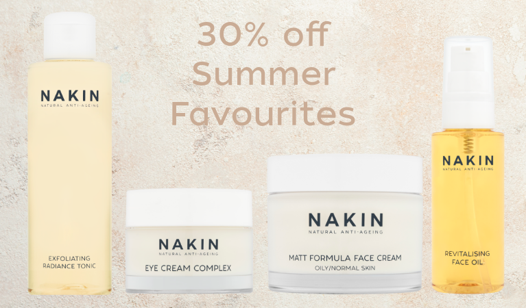 30% Off our Summer Skincare Favourites.– Nakin Skincare